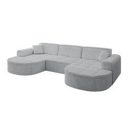 WOHNLANDSCHAFT TARO-U1 - 303x171x79,5 cm Grau