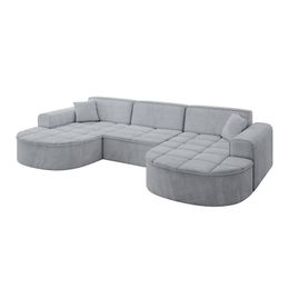 WOHNLANDSCHAFT TARO-U1 - 303x171x79,5 cm Grau