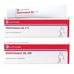 ALIUD Clotrimazol Al 2% Vaginalcreme + Clotrimazol Al 200 Vaginaltabletten 1 St