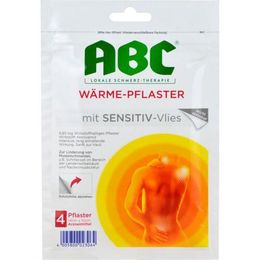 Beiersdorf AG Abc W&auml;rme-Pflaster sensitive-Vlies Hansaplast med 4 St