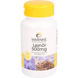 Lein&ouml;l 500 mg Kapseln 100 St