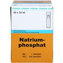 B.Braun Natriumphosphat Braun Mpc Infusionsl&ouml;sungskonz. 20X20 ml