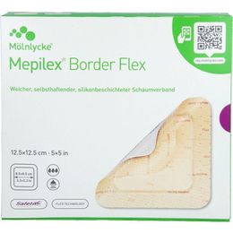 ACA M&uuml;ller Mepilex Border Flex Schaumverb.haft.12,5x12,5 cm 10 St