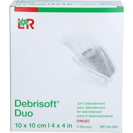 Debrisoft Duo Wundbettvorbereitung 10x10 cm 5 St