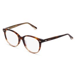 Calvin Klein CK21710 Brille Unisex | Fassung: Vollrand, Panto, Havanna Braun