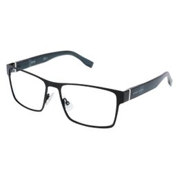 HUGO BOSS Boss 0730/N Brille Herren | Fassung: Vollrand, Quadratisch, Schwarz Matt