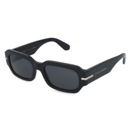 Dolce & Gabbana Dolce&Gabbana DG4485 | Herren-Sonnenbrille | Fassung: Vollrand, Quadratisch, Acetat, Schwarz | Glasfarbe: Grau