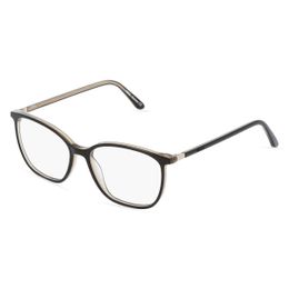 Mexx 2530 Brille Herren | Fassung: Vollrand, Quadratisch, Schwarz Kristall