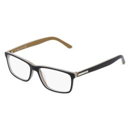 Mexx 5353 Brille Herren | Fassung: Vollrand, Quadratisch, Schwarz Braun