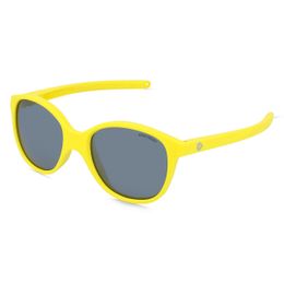 Julbo J5821179 | Kinder-Sonnenbrille | Fassung: Vollrand, Oval, Kunststoff, Gelb | Glasfarbe: Grau