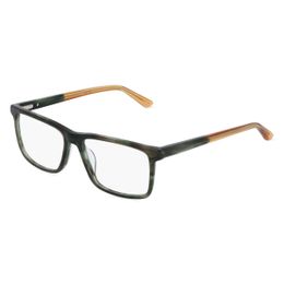 Calvin Klein CK22544 Brille Unisex | Fassung: Vollrand, Quadratisch, Grau Gr&uuml;n