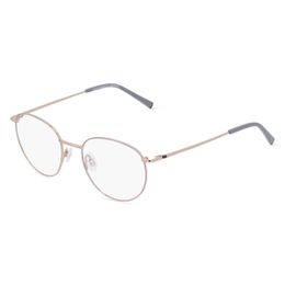 HUMPHREY&acute;S eyewear Humphrey&rsquo;s eyewear 582327 Brille Unisex | Fassung: Vollrand, Panto, Gold Wei&szlig;