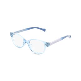 Fielmann MI 030 CL Brille Teenager | Fassung: Vollrand, Quadratisch, Blau Transparent