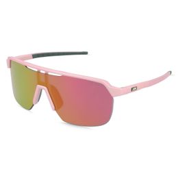 Julbo J5671118 | Unisex-Sonnenbrille | Fassung: Halbrand, Monoscheibe, Kunststoff, Rose Gr&uuml;n | Glasfarbe: Braun