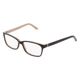 Mexx 5321 Brille Damen | Fassung: Vollrand, Quadratisch, Braun Beige