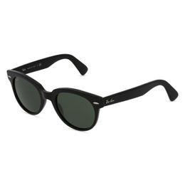 Ray-Ban RB 2199 ORION | Unisex-Sonnenbrille | Fassung: Vollrand, Quadratisch, Acetat, Schwarz Gl&auml;nzend | Glasfarbe: G15