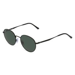Ray-Ban RB 3681 | Unisex-Sonnenbrille | Fassung: Vollrand, Panto, Metall, Schwarz Gl&auml;nzend | Glasfarbe: G15