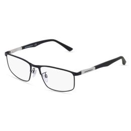 Emporio Armani EA 1131 Brille Herren | Fassung: Vollrand, Quadratisch, Schwarz Matt