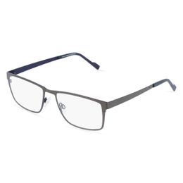 Titanflex 820773 Brille Herren | Fassung: Vollrand, Quadratisch, Gun Matt