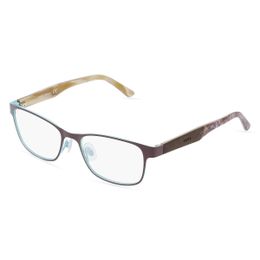 Mexx 5166 Brille Damen | Fassung: Vollrand, Quadratisch, Braun Blau