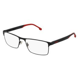 Carrera 8863 Brille Herren | Fassung: Vollrand, Quadratisch, Schwarz Rot