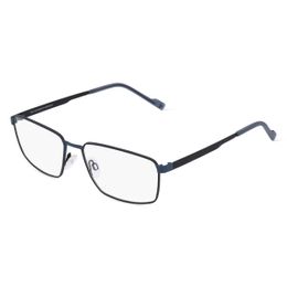 Titanflex 820916 Brille Herren | Fassung: Vollrand, Quadratisch, Schwarz Blau