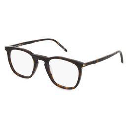 SAINT LAURENT SL 623 OPT Brille Unisex | Fassung: Vollrand, Panto, Havanna