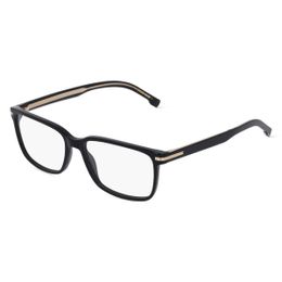 HUGO BOSS Boss 1511 Brille Herren | Fassung: Vollrand, Quadratisch, Schwarz Gl&auml;nzend