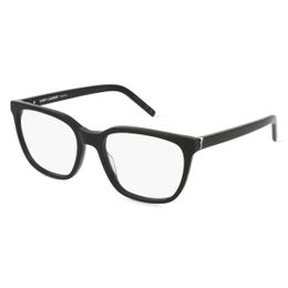 SAINT LAURENT SL M129 Brille Unisex | Fassung: Vollrand, Quadratisch, Schwarz