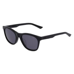 Puma PJ 0074 S | Kinder-Sonnenbrille | Fassung: Vollrand, Panto, Acetat, Schwarz Gl&auml;nzend | Glasfarbe: Grau
