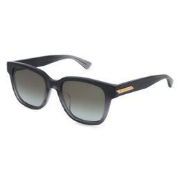 Bottega Veneta BV1461SK | Herren-Sonnenbrille | Fassung: Vollrand, Eckig, Acetat, Grau | Glasfarbe: Braun