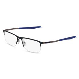 Puma PU 0302O Brille Unisex | Fassung: Vollrand, Quadratisch, Blau Matt