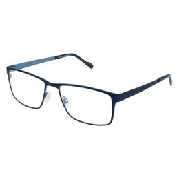 Titanflex 820773 Brille Herren | Fassung: Vollrand, Quadratisch, Blau Matt