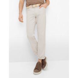 Brax Herren Five-Pocket-Hose Style COOPER SAND, hellbeige, Gr. 42/32