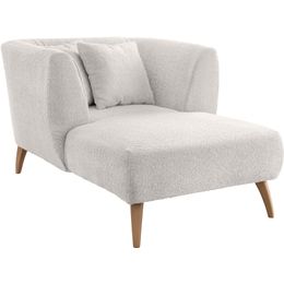 Relaxsessel Home Affaire "Lazio modern und bequem, schmale Armlehnen, tolle Detailverarbeitung", wei&szlig;, B:108cm H:84cm T:155cm, 100% Polyester, Sessel, Relaxsessel