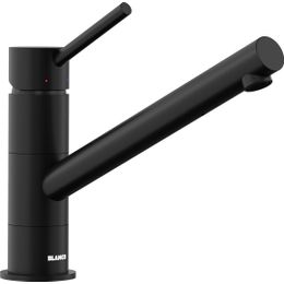 K&uuml;chenarmatur Blanco "KANO", schwarz (schwarz matt), B:26cm H:20cm T:55cm, Messing, Armaturen, Rohrauslauf