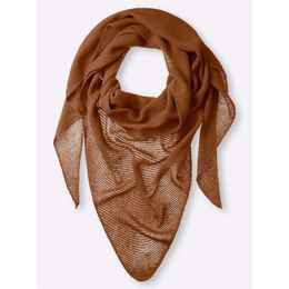 Modetuch Heine, Damen, cognac, Viskose, Modet&uuml;cher