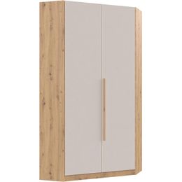 Eckschrank wimex "Marburg", saharagrau, B:95cm H:199cm T:95cm, Holzwerkstoff, Schr&auml;nke, Eckschrank