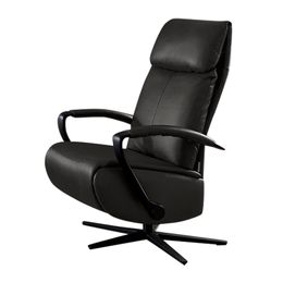 Relaxsessel W.Schillig "rumbaa", grau (anthrazit z69), B:73cm H:115cm T:84cm, Longlife Xtra-Leder Z69: Das feinnarbige, gedeckte Softleder Z69 besticht durch seine au&szlig;ergew&ouml;hnliche Weichheit im trendigen &raquo;Vintage-Look&laquo;, Hautst&auml;rke 0, 9 - 1, 1 mm, Sessel, Relaxsessel, wahlweise mit Doppelmotor, in Gr&ouml;&szlig;en S, M & L, mit 5-Sternfu&szlig;