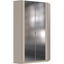 Eckschrank wimex "Marburg", saharagrau, B:95cm H:199cm T:95cm, Holzwerkstoff, Schr&auml;nke, Eckschrank