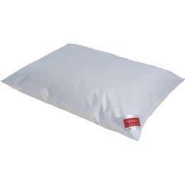 Synthetikkopfkissen Hefel "COOL", wei&szlig;, B:60cm L:40cm, Bezug: 100% Baumwolle. F&uuml;llung: 100% Polyester, Kopfkissen, temperierter Schlafkomfort
