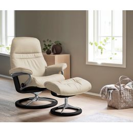 Relaxsessel stressless "Sunrise", beige (cream batick), B:83cm H:105cm T:74cm, Leder BATICK: BATICK ist ein leicht korrigiertes, durchgef&auml;rbtes und genarbtes M&ouml;belleder, bei dem die meisten Unebenheiten und Spuren in der Regel entfernt wurden.;Leder PALOMA: PALOMA ist ein durchgef&auml;rbtes Semianilin-M&ouml;belleder mit nat&uuml;rlicher Narbung.;ROHLEDER Stoff Q2 FARON: Ein fester zuverl&auml;ssiger Boucl&eacute; mit eine