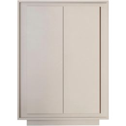 Highboard Home Affaire "Sky, B/H 106/171 cm, Stauraumschrank/Hochkommode, 2 T&uuml;ren", cashmere, B:106cm H:171cm T:40cm, Holzwerkstoff, Sideboards, Highboard, Softclosing, Korpus & Front 22 mm stark, Rahmen-Optik