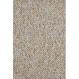 Teppichboden ANDIAMO "Kairo, Schlinge, Gesamth&ouml;he 8 mm, Made in Netherlands", beige (hellbeige), B:400cm L:350cm, Kunstfaser, Teppiche, meliert, Breite 400 cm, Wohnzimmer, strapazierf&auml;hig & robust