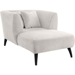 Relaxsessel Home Affaire "Lazio modern und bequem, schmale Armlehnen, tolle Detailverarbeitung", wei&szlig;, B:108cm H:84cm T:155cm, 100% Polyester, Sessel, Relaxsessel