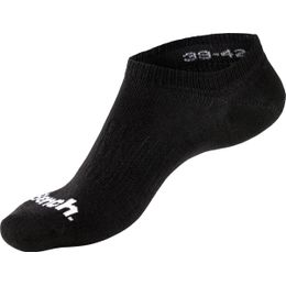 Bench Damen Sportsocken 12x schwarz, Gr&ouml;&szlig;e 35/38