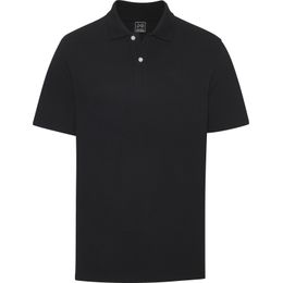 John Devin Herren Poloshirt schwarz, Gr&ouml;&szlig;e L (52/54)
