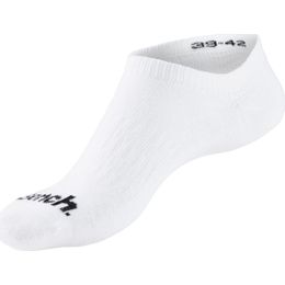 Bench Damen Sportsocken 6x wei&szlig;, Gr&ouml;&szlig;e 35/38