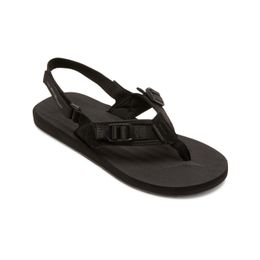 Sandale Quiksilver "Carver A/T", Herren, Gr. 10 (43), schwarz (schwarz 1), Obermaterial: Textil / Futter: Textil / Sohle: Gummi., Schuhe Sandale