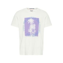 T-Shirt Blend "T-Shirt BHTee", Herren, Gr. XXL, wei&szlig; (snow wei&szlig;), Obermaterial: 100% Baumwolle CO., Shirts T-Shirt